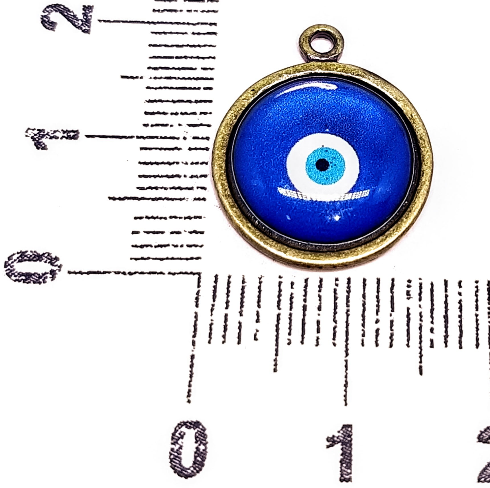 PINGENTE P14203 AZUL MARINHO C/2 - 268 Bijouterias